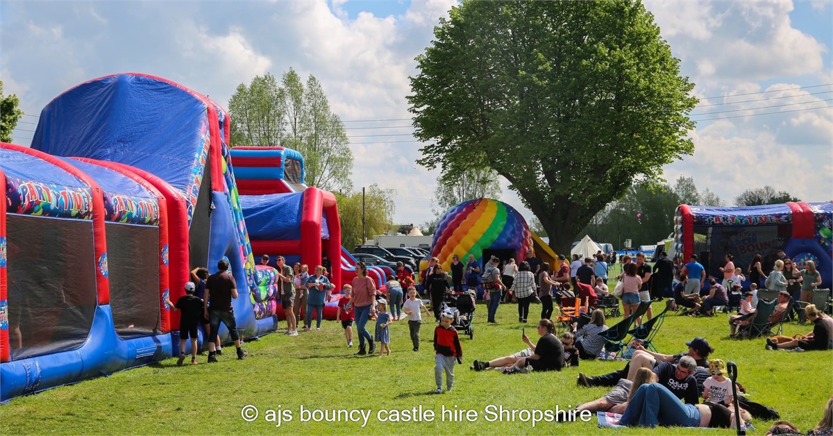 2026 Event Hire Shropshire | AJS Bouncy Castle Hire