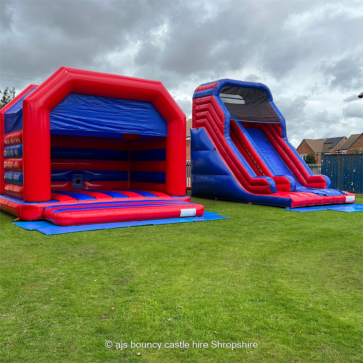 Adult Bouncy Castle & 25ft Slide Hire Package | Telford & Shropshire