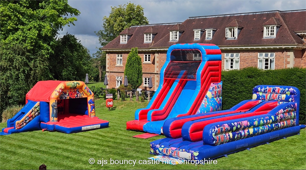 AJS Bouncy Castle Hire: Create Your Event! Shropshire & beyond