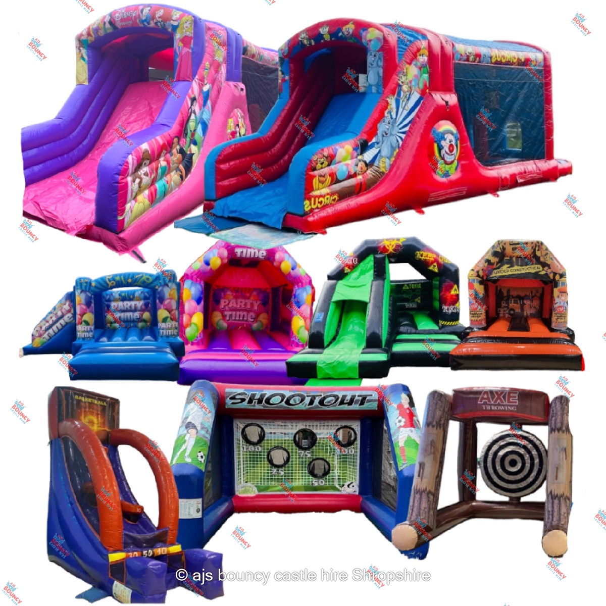 Fun Run, Bouncy Castle, and Inflatable Game Package | AJS Shropshire