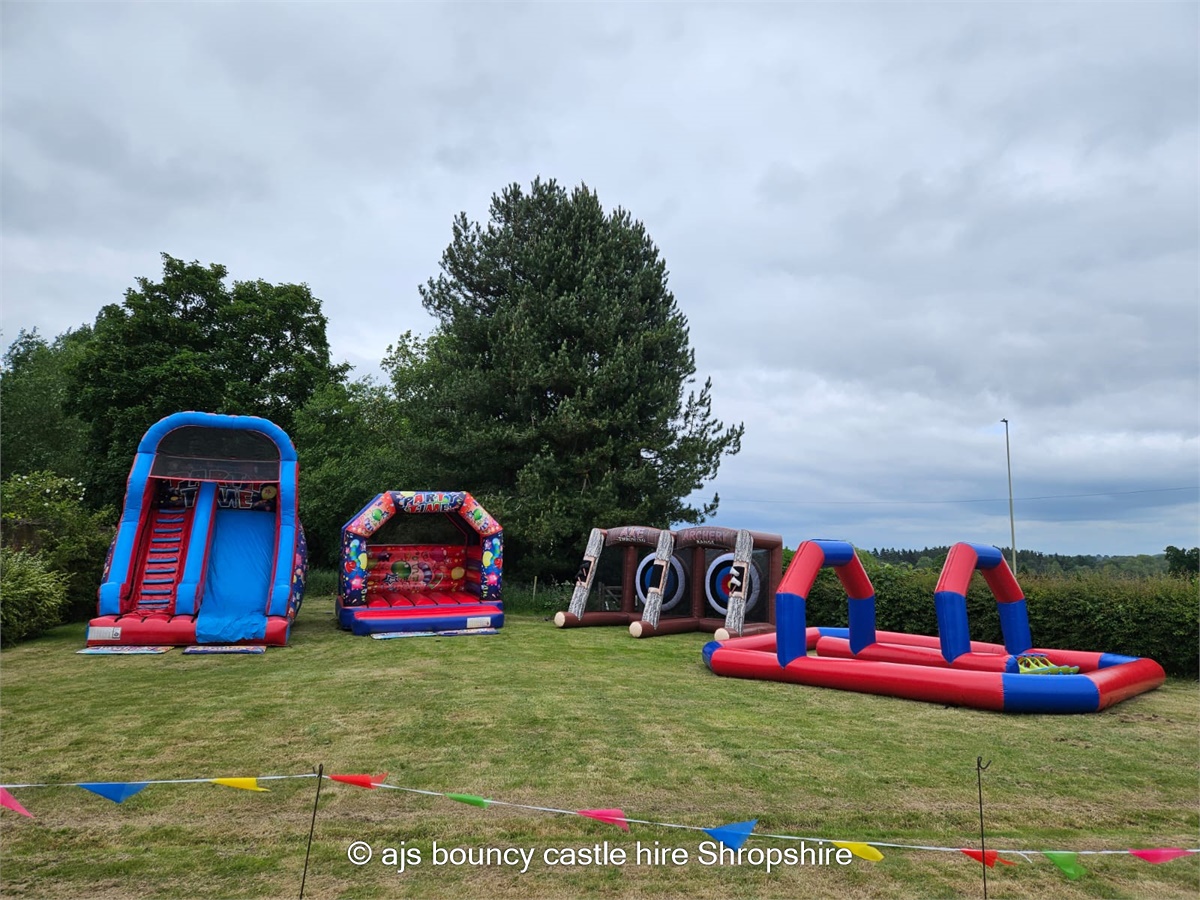 Bouncy castle package deals | Top Inflatable Hire in Shropshire