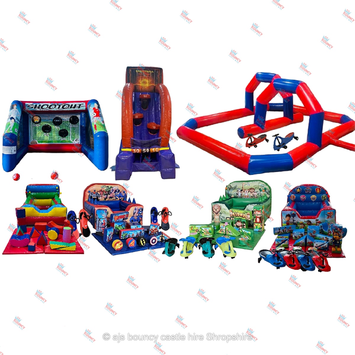 Soft Play, Ball Pond, and Inflatable Game Package | AJS Bouncy Castle