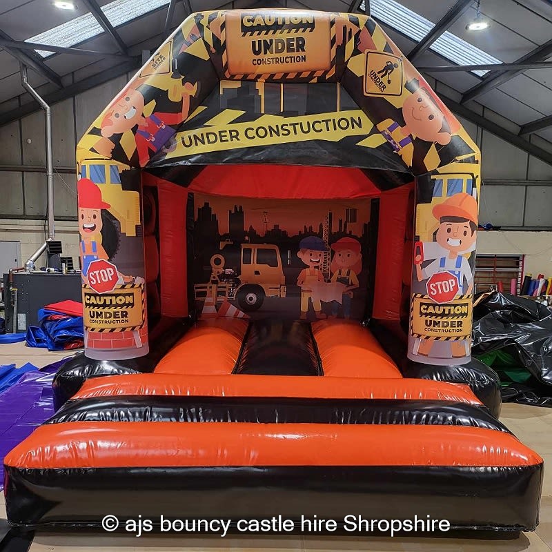 Construction Bouncy Castle - hire in Telford, Shrewsbury, Bridgnorth ...
