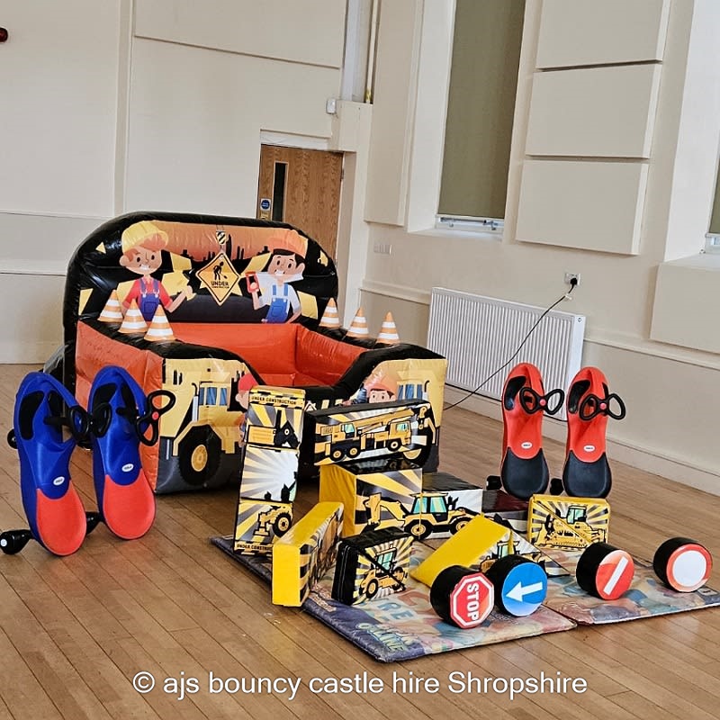 Construction Soft Play & Ball Pool | Telford, Shrewsbury & More
