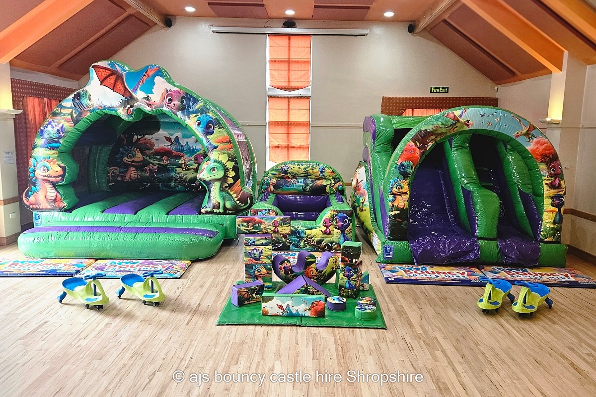 Bouncy castle package deals | Top Inflatable Hire in Shropshire