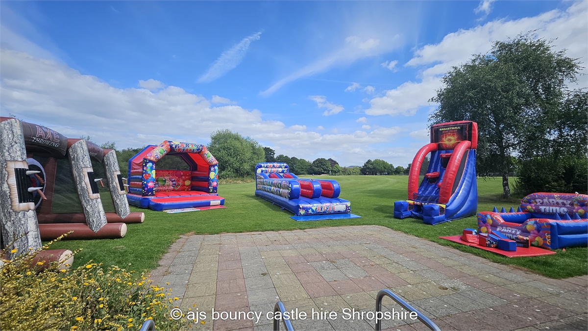 Bouncy castle package deals | Top Inflatable Hire in Shropshire