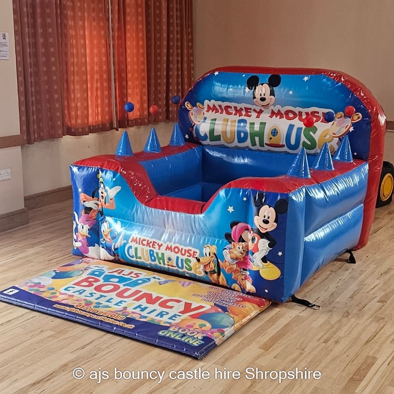 Mickey Mouse Clubhouse Ball Pond Hire in Telford & Shropshire