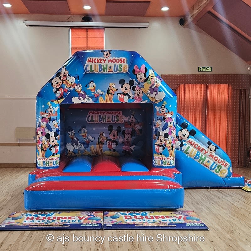 Bouncy Castles with Slides in Telford, Shropshire, and Beyond