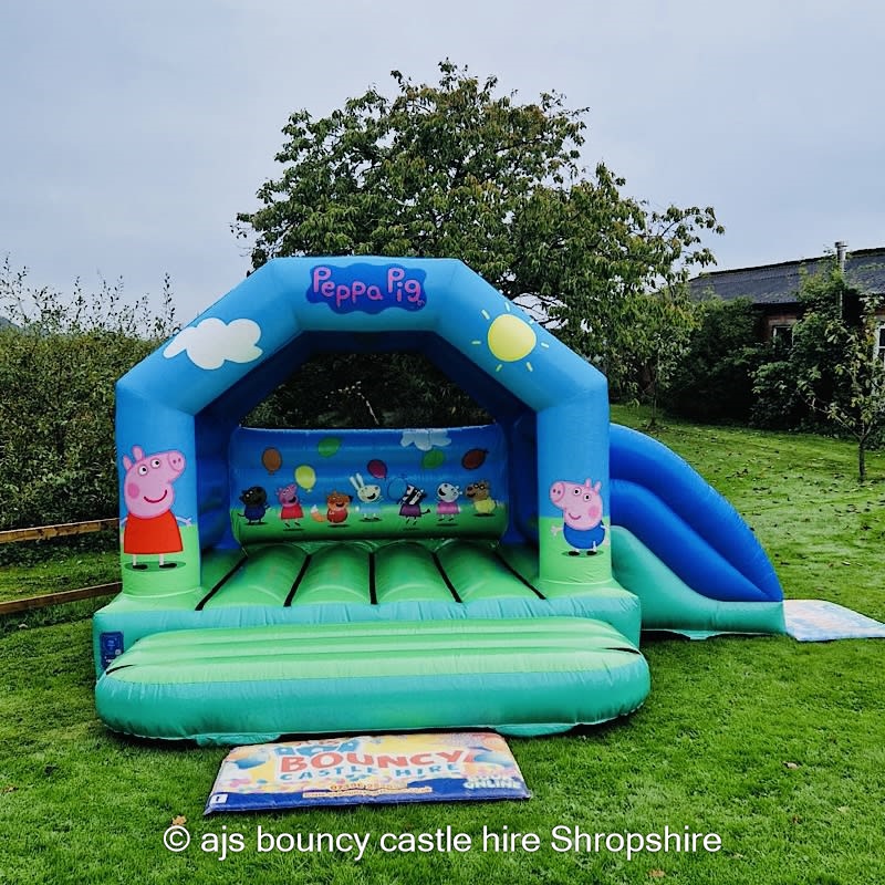Bouncy Castles with Slides in Telford, Shropshire, and Beyond