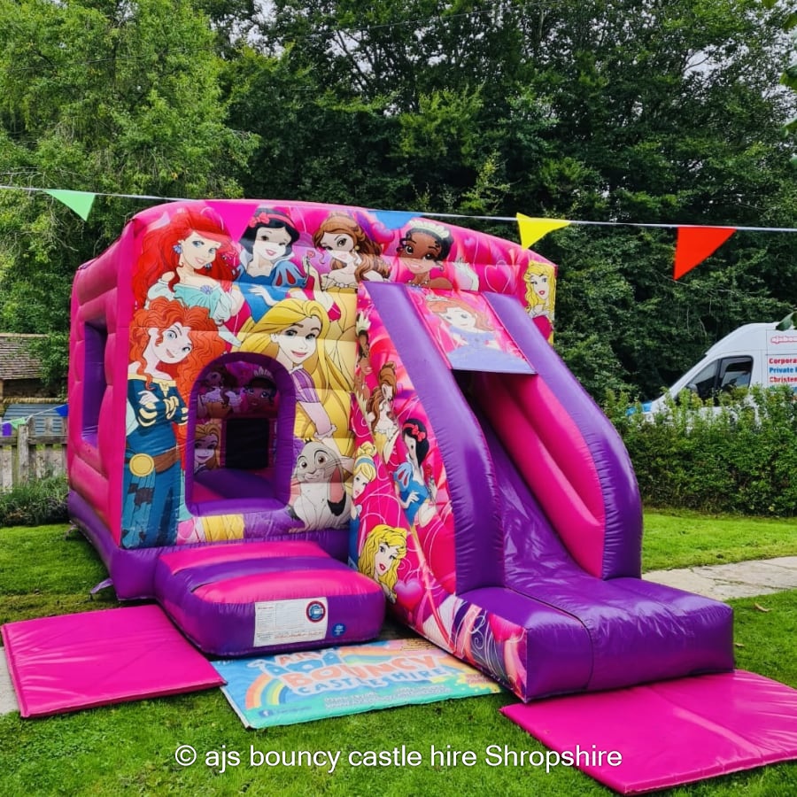 Bouncy Castles with Slides in Telford, Shropshire, and Beyond