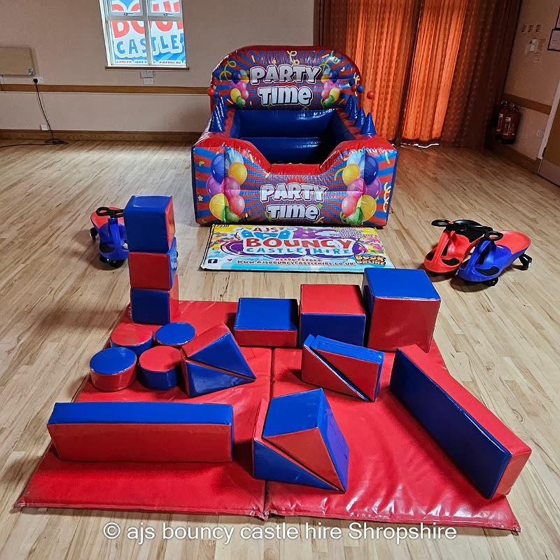 Red Party Soft Play & Ball Pond Hire | Telford & Shropshire