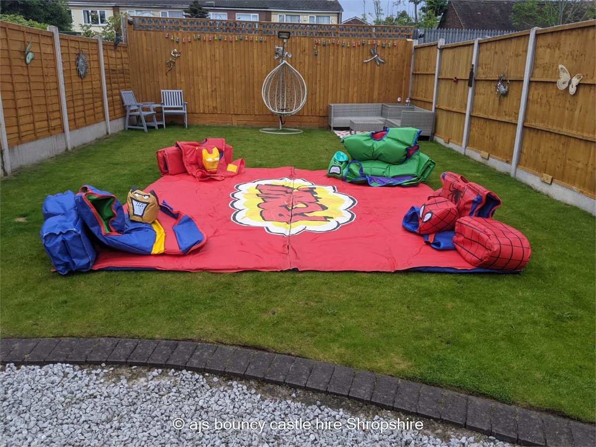 Superhero Sumo Suits | Telford, Shrewsbury & Wolverhampton